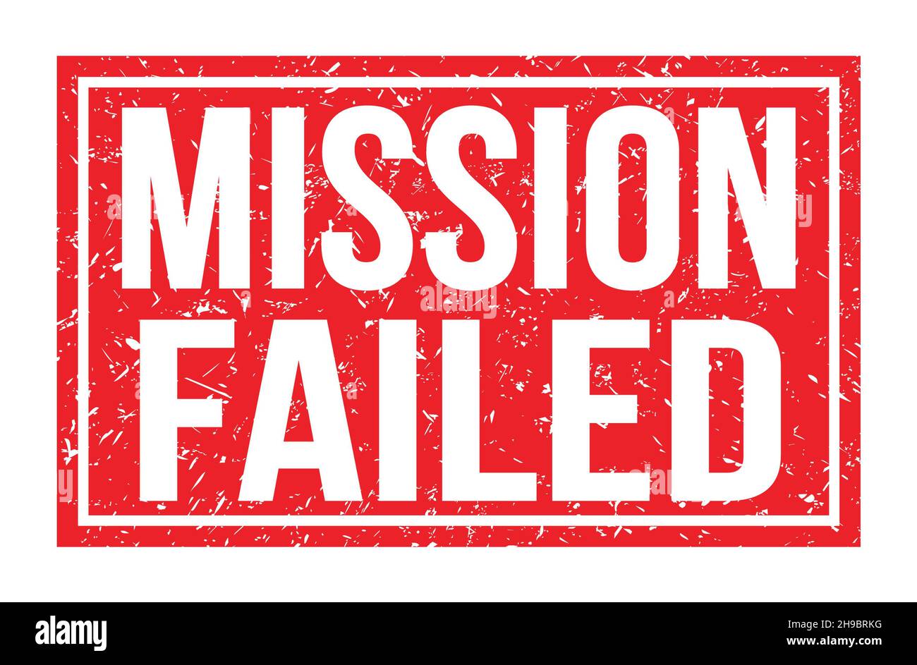 Mission failed stamp hi-res stock photography and images - Alamy
