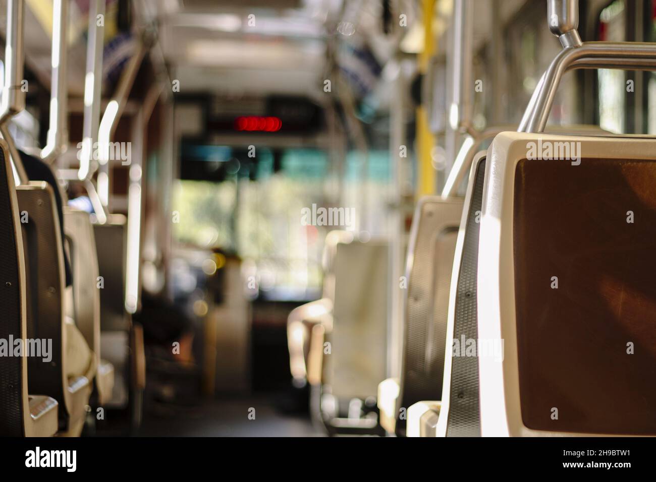 Vintage bus seats hi-res stock photography and images - Alamy