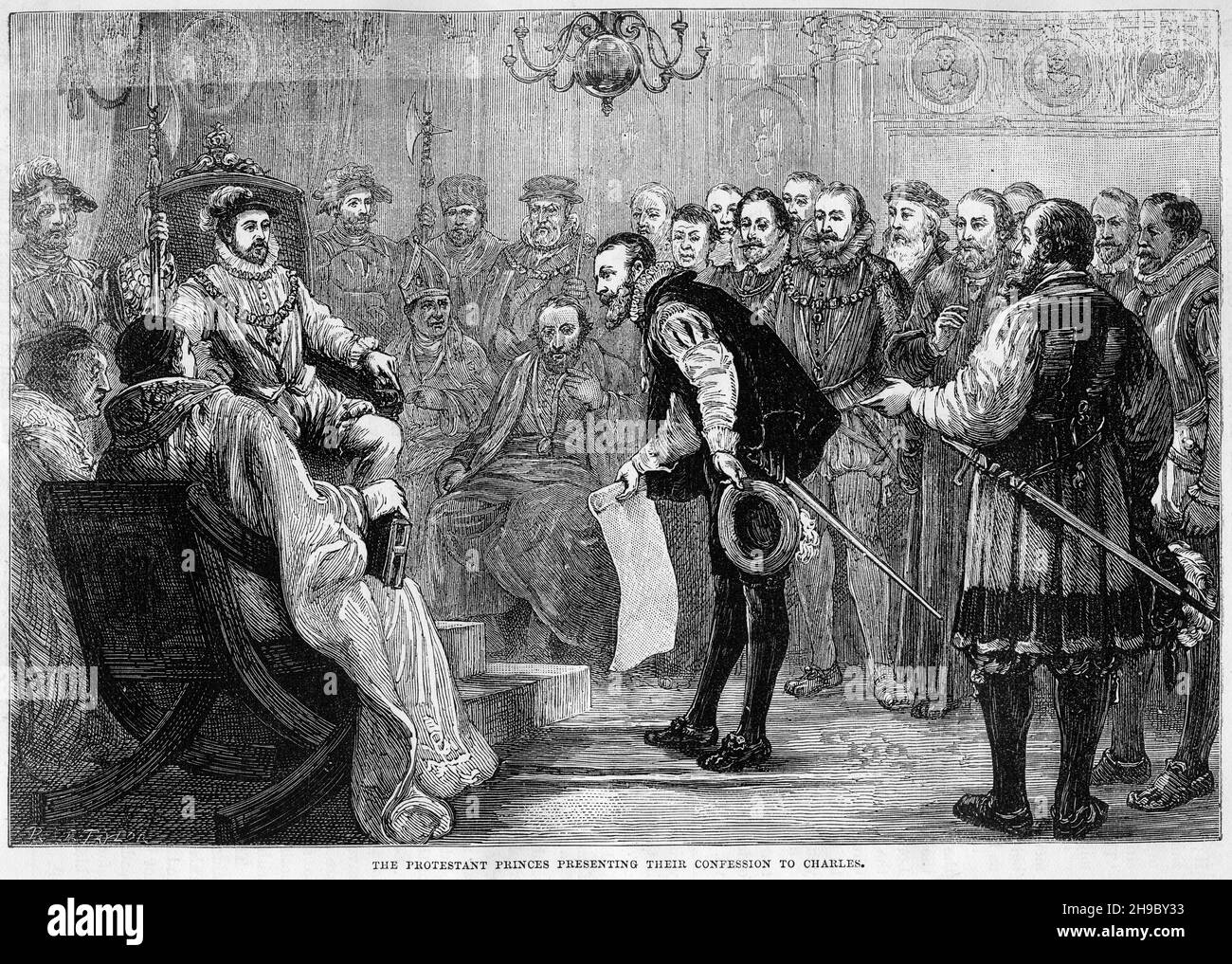 Lutheran confession Black and White Stock Photos & Images - Alamy