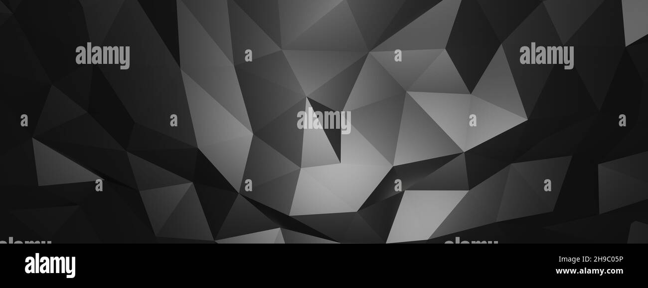 Luxury silver low poly background Stock Photo - Alamy
