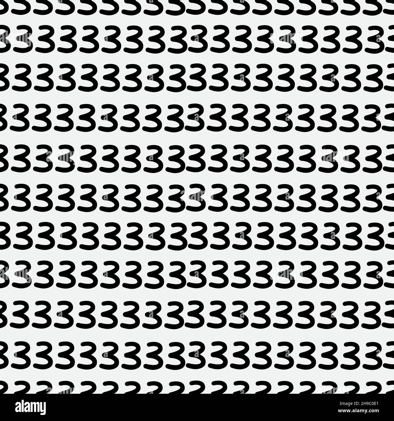 Hand drawn 3d numbers hi-res stock photography and images - Alamy