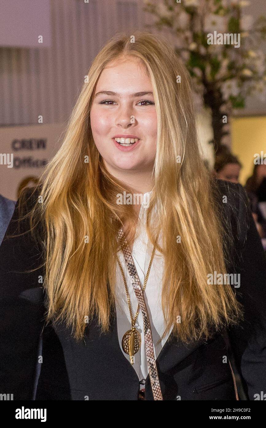Crown Princess Amalia of the Netherlands will celebrate her 18th ...