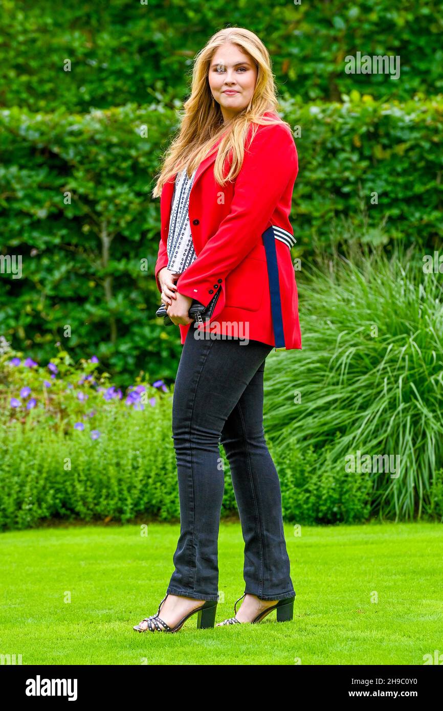 Crown Princess Amalia of the Netherlands will celebrate her 18th ...