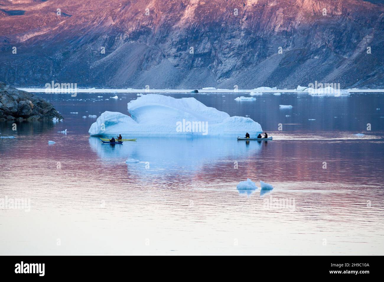 Camp Ataa, Greenland. The Ataa camp is located in northern Greenland at ...