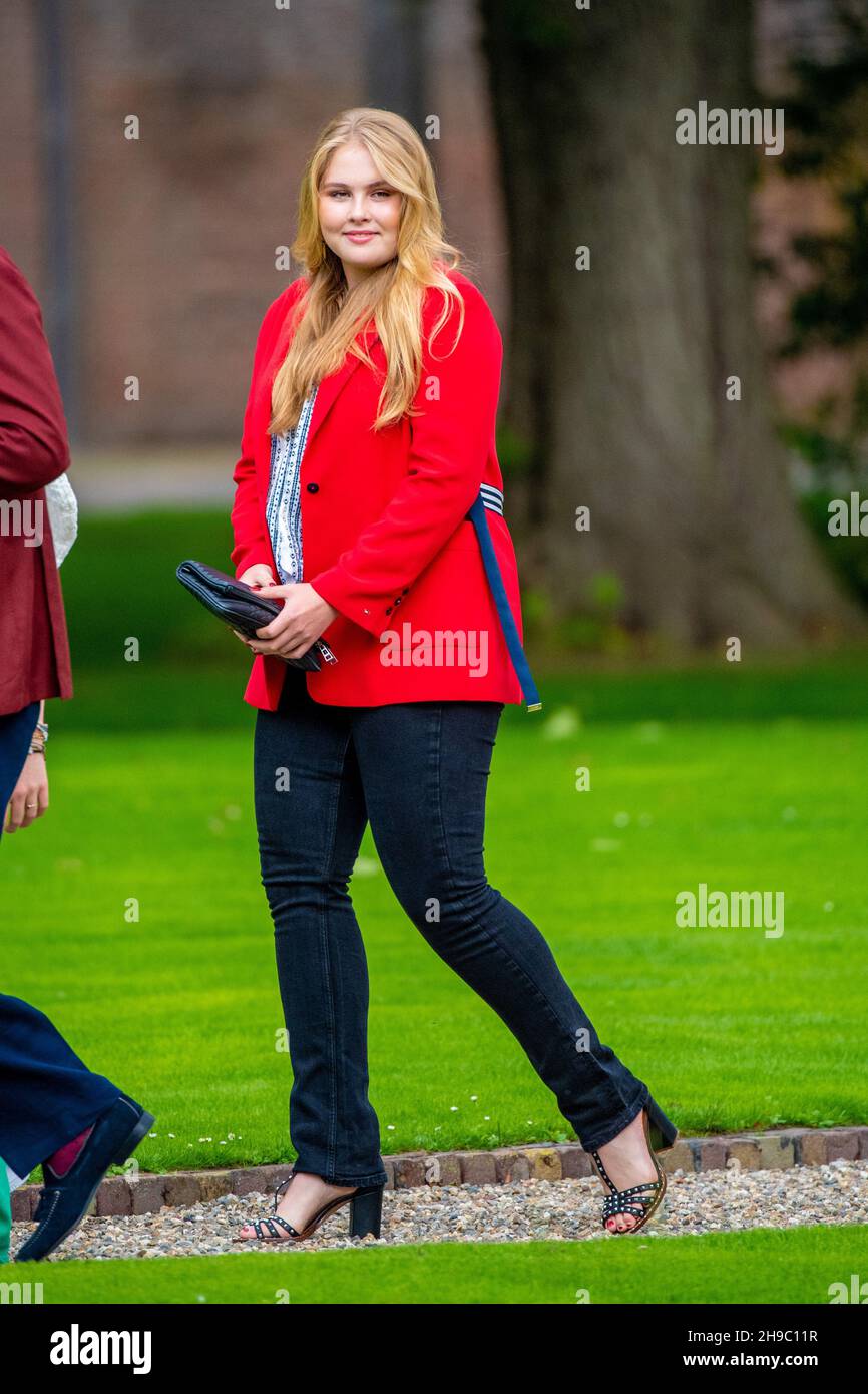 Crown Princess Amalia of the Netherlands will celebrate her 18th ...