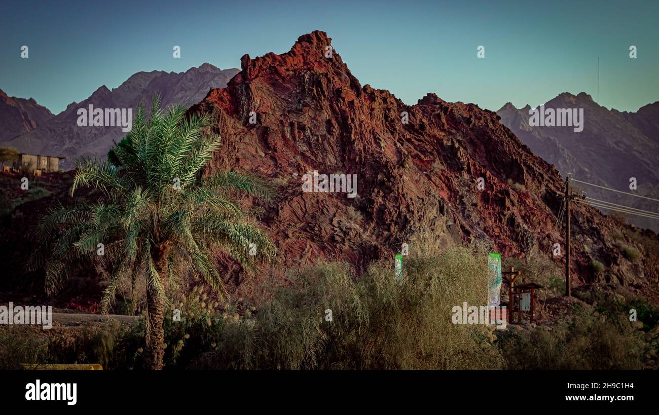 Hatta city of UAE, nature Stock Photo - Alamy