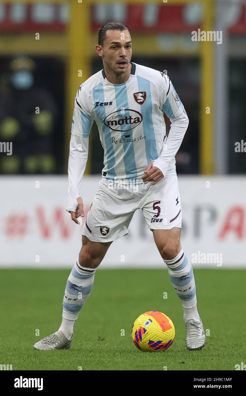 San Siro stadium, Milan, Italy, December 04, 2021, Frederic Veseli (US ...