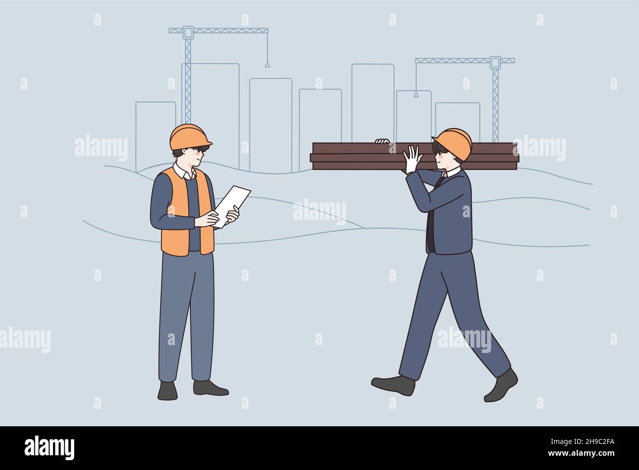 Materials Engineer Cartoon