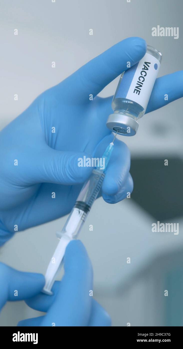 Dose Of Vaccine - Concept For Virus, Healthcare, Vaccine And Corona ...