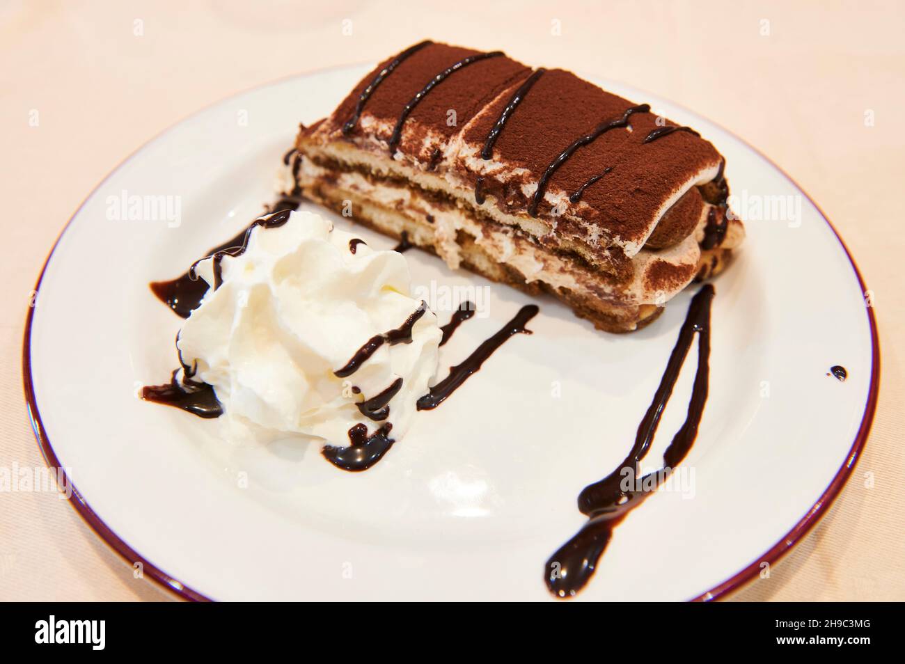 Said italian chocolate restaurant hi-res stock photography and images ...