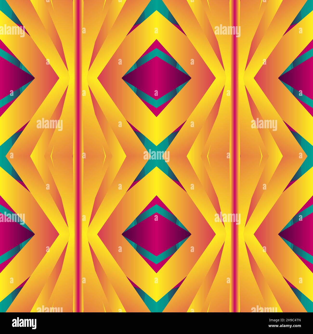 Neon Tribal Patterns