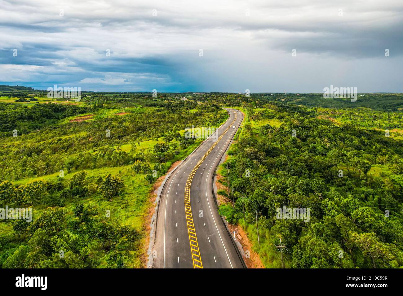 High asphalt road hi-res stock photography and images - Alamy