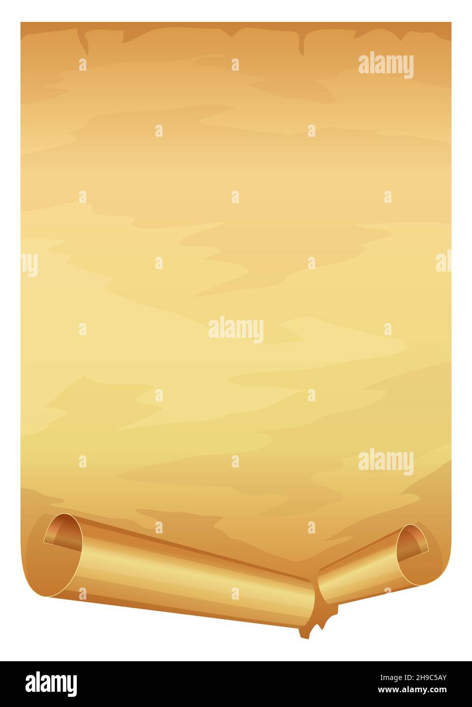 Big golden scroll parchment hi-res stock photography and images - Alamy
