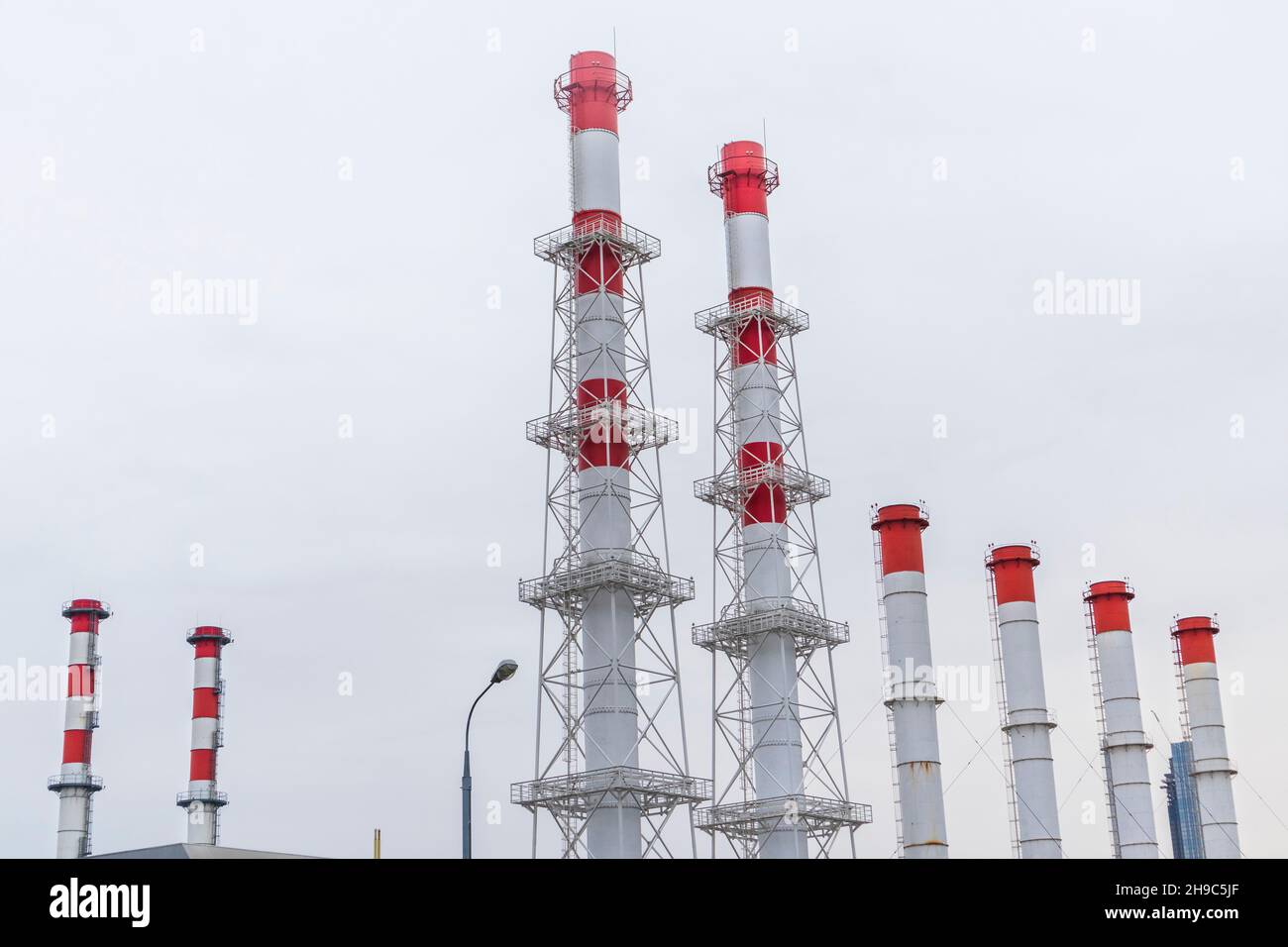 smog Emission Pipe Factory techm technological world ecology pollution ...