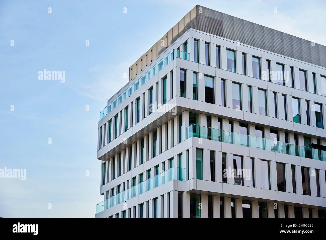 Modern office building facade in europe city Stock Photo - Alamy