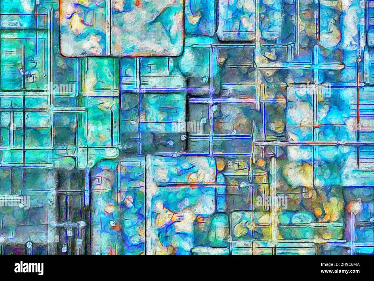 Abstract background. Art pattern. Modern design. Drawing acrylic paints ...