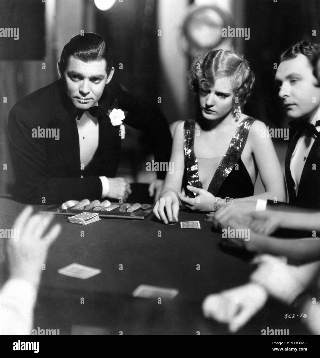 CLARK GABLE and MADGE EVANS in SPORTING BLOOD 1931 director CHARLES ...