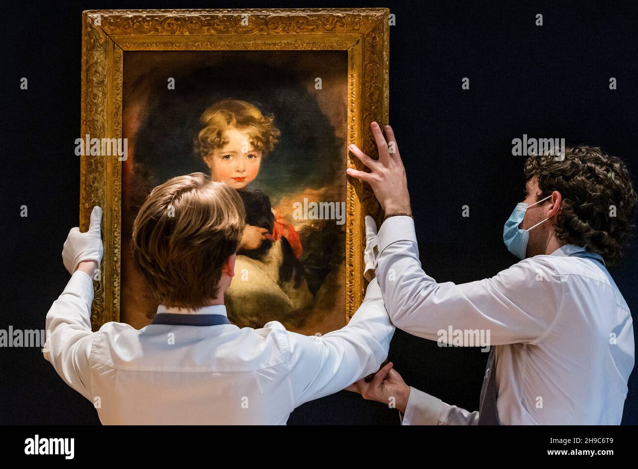 London, UK. 6th Dec, 2021. Portrait of Jane Allnutt with her pet ...