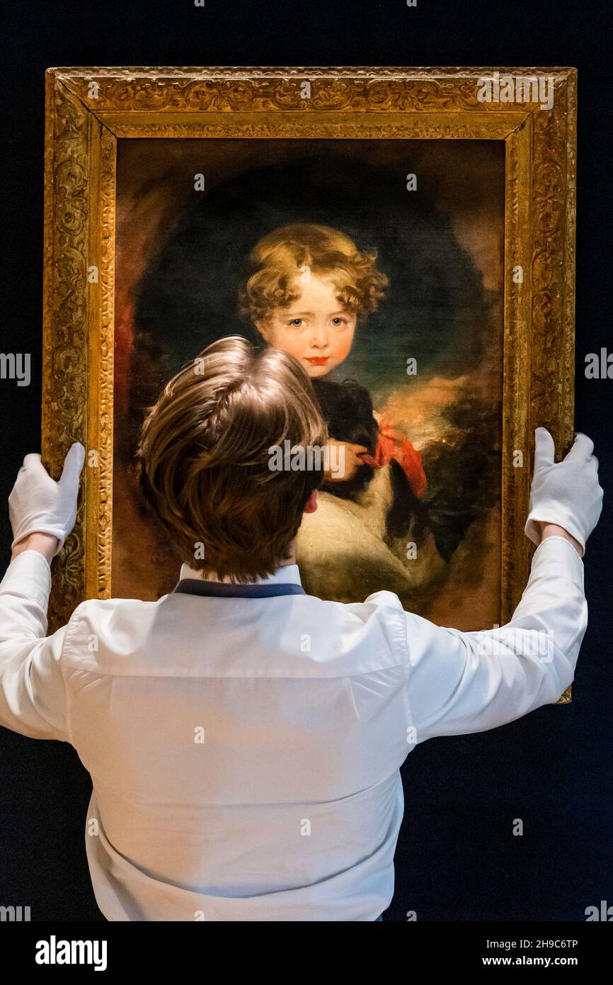 London, UK. 6th Dec, 2021. Portrait of Jane Allnutt with her pet ...