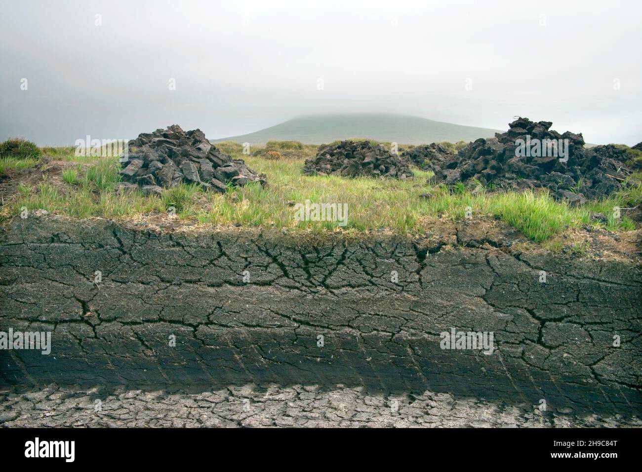 Peat bog ireland digging hi-res stock photography and images - Alamy