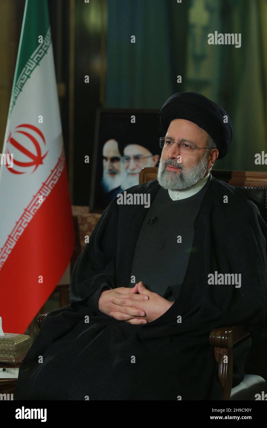 Tehran, Tehran, Iran. 5th Dec, 2021. Iranian President EBRAHIM RAISI ...