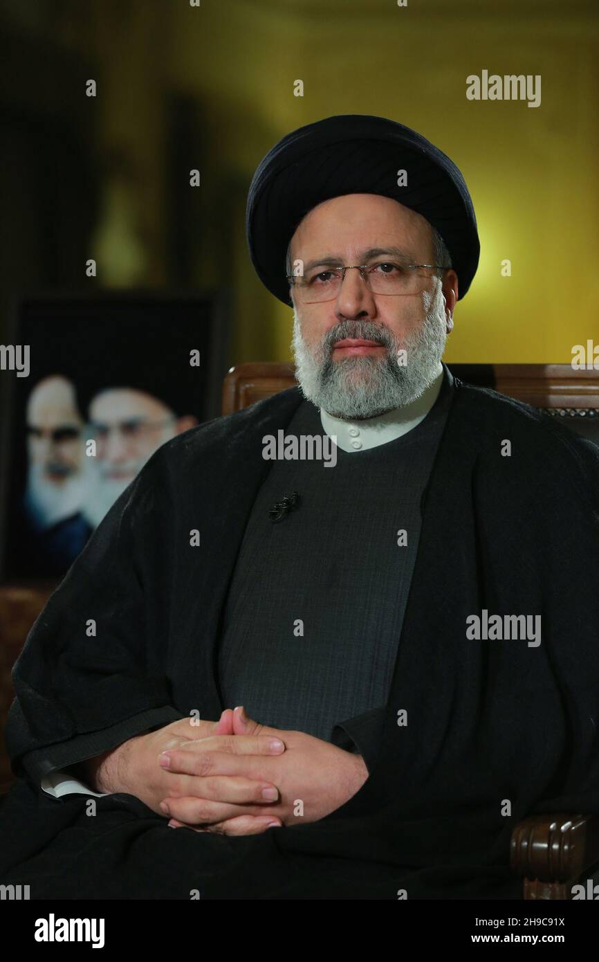 Tehran, Tehran, Iran. 5th Dec, 2021. Iranian President EBRAHIM RAISI ...
