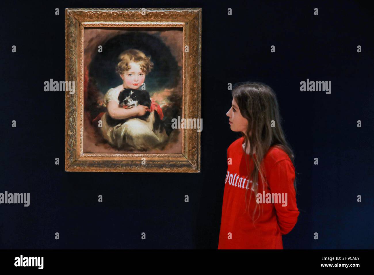 London UK 06 December 2021 Bonhams Old Master Paintings sale, Portrait ...