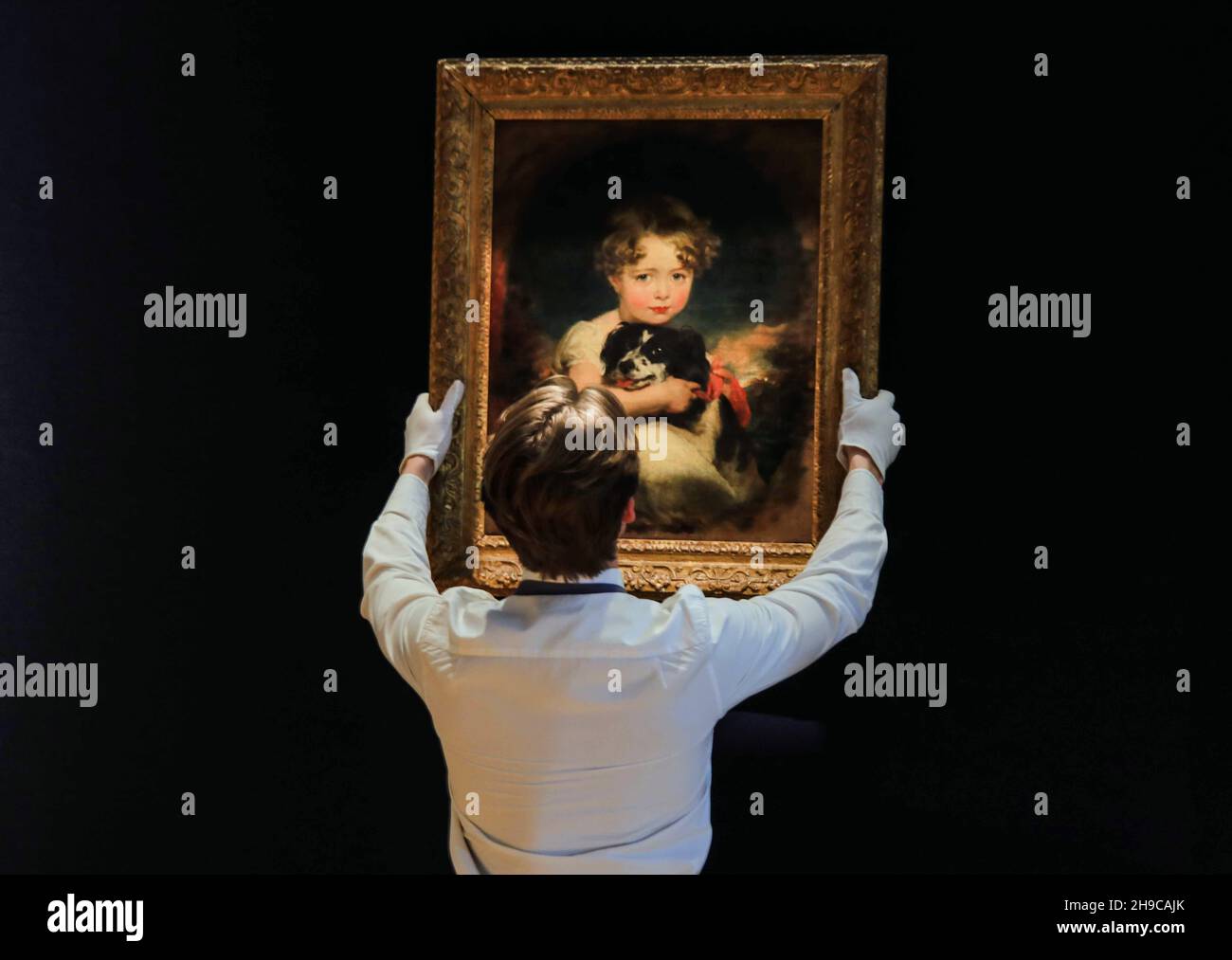 London UK 06 December 2021 Bonhams Old Master Paintings sale, Portrait ...