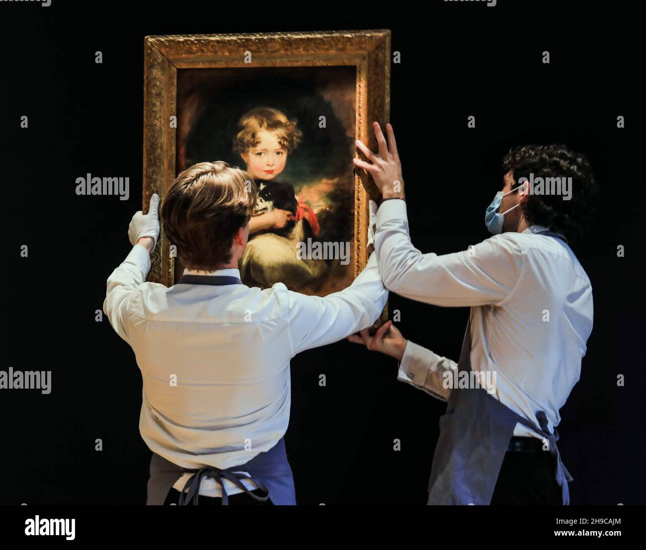 London UK 06 December 2021 Bonhams Old Master Paintings sale, Portrait ...