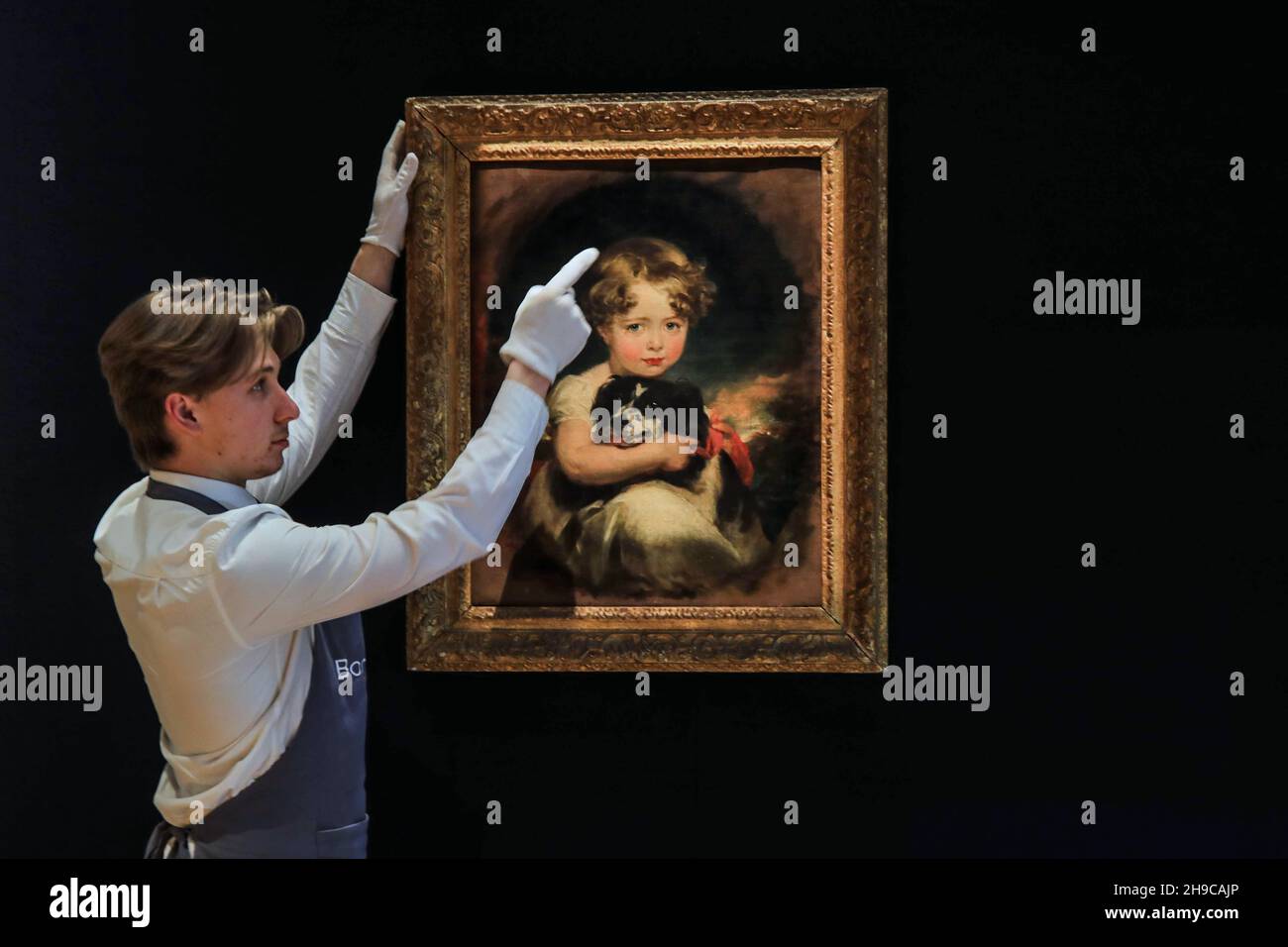 London UK 06 December 2021 Bonhams Old Master Paintings sale, Portrait ...