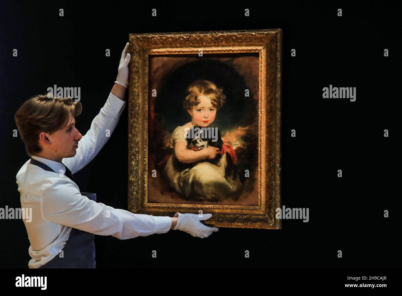 London UK 06 December 2021 Bonhams Old Master Paintings sale, Portrait ...