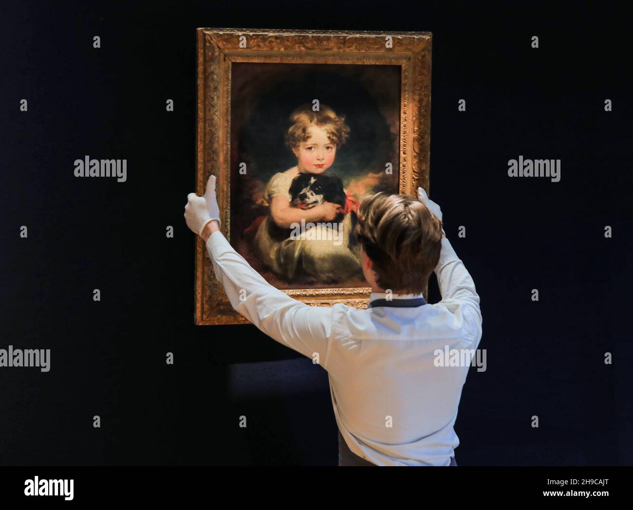 London UK 06 December 2021 Bonhams Old Master Paintings sale, Portrait ...