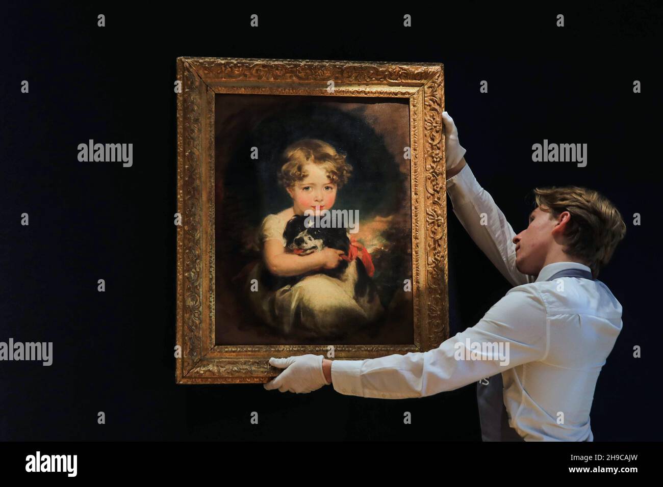 London UK 06 December 2021 Bonhams Old Master Paintings sale, Portrait ...