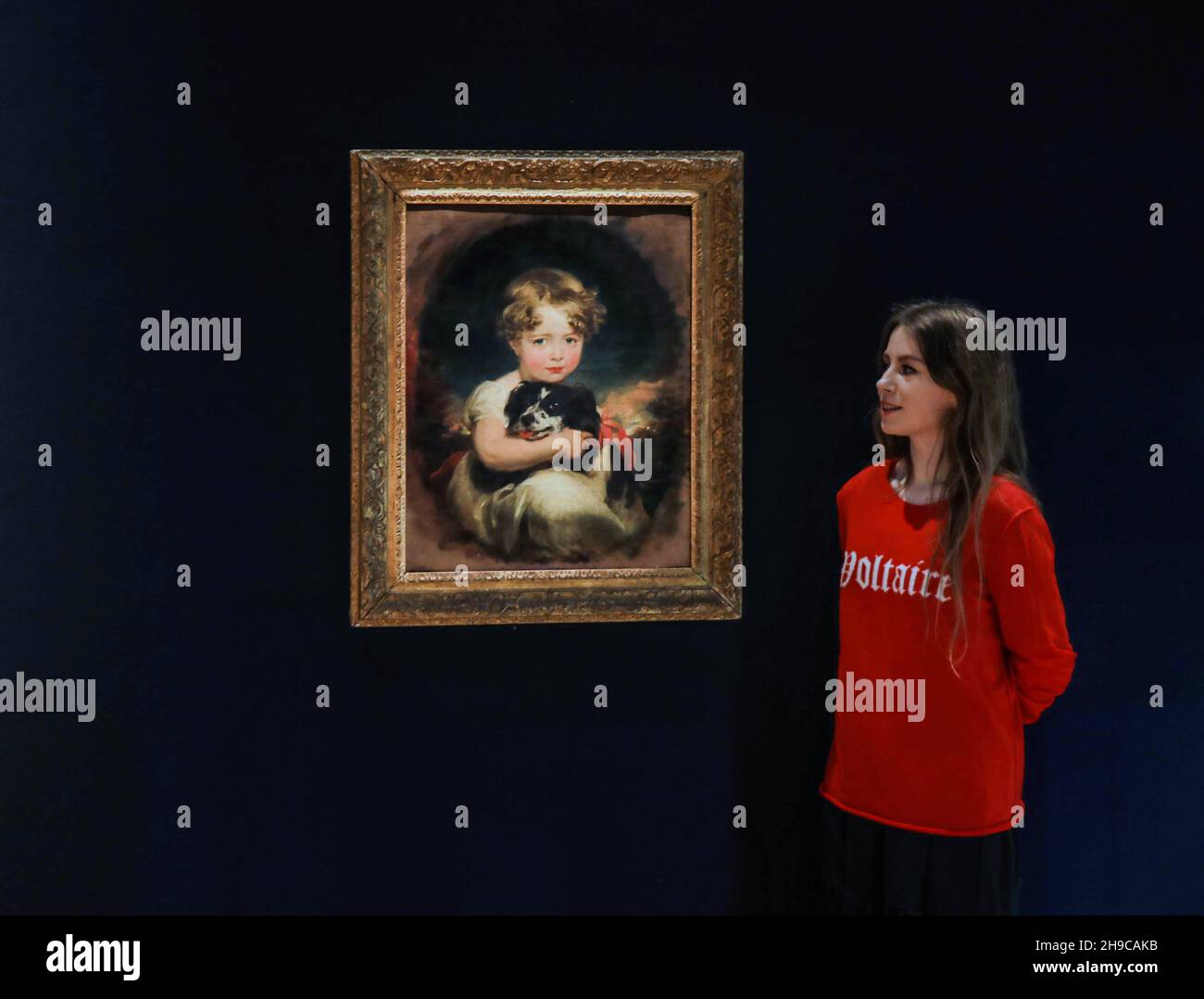 London UK 06 December 2021 Bonhams Old Master Paintings sale, Portrait ...