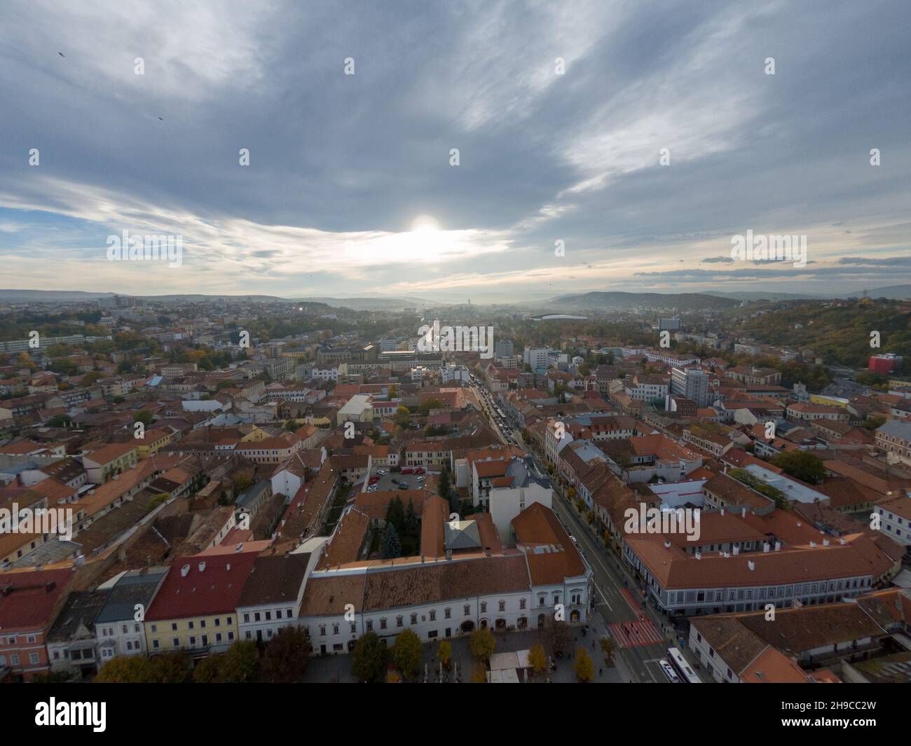 Panoramic view cluj romania hi-res stock photography and images - Alamy