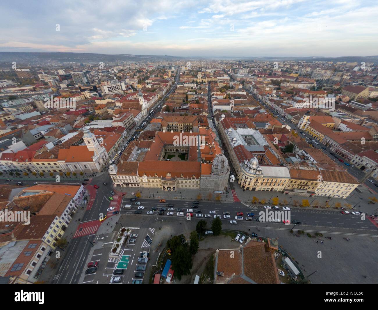 Panoramic view cluj romania hi-res stock photography and images - Alamy