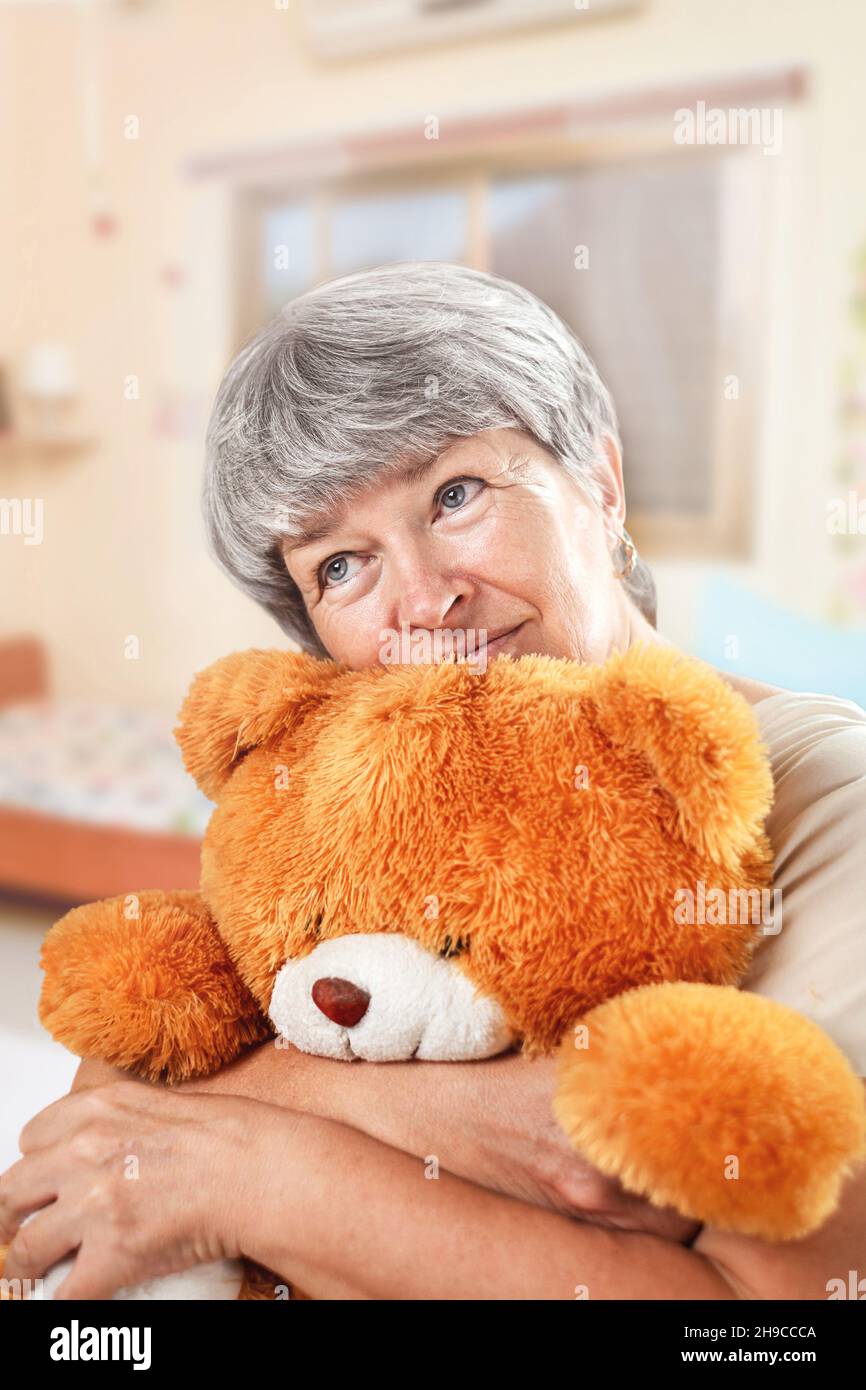Woman bear hug hi-res stock photography and images - Alamy
