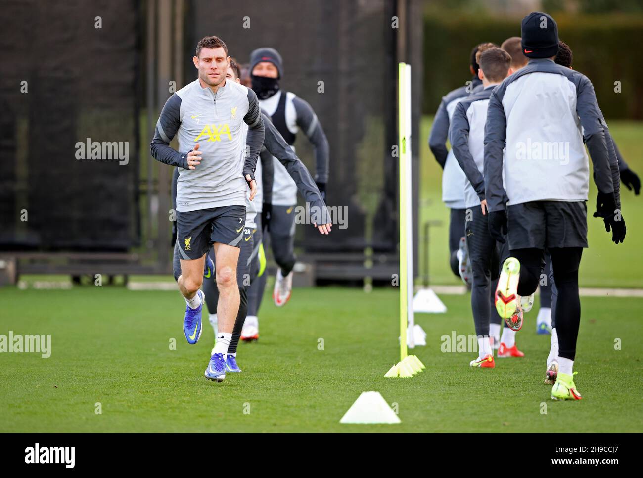 James milner liverpool training hi-res stock photography and images - Alamy