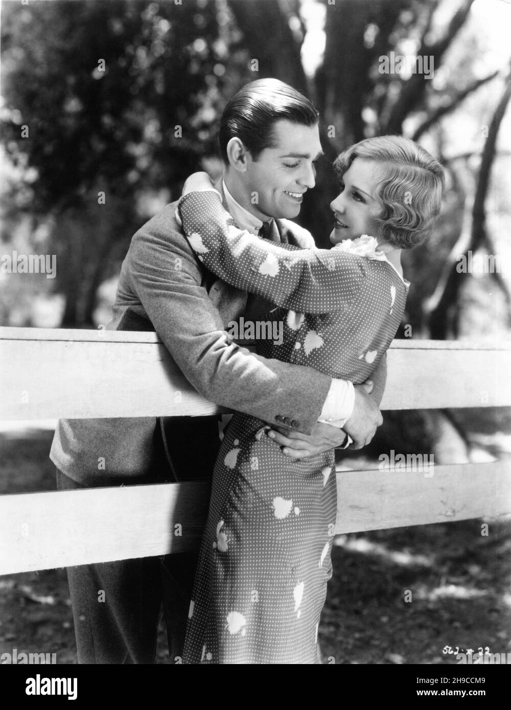CLARK GABLE and MADGE EVANS in SPORTING BLOOD 1931 director CHARLES ...