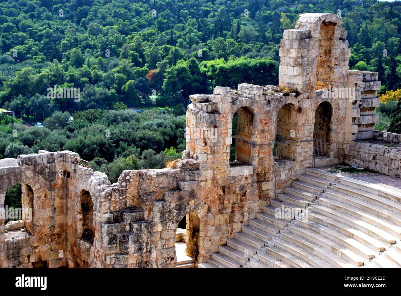 Greek Amphitheater in Athens Stock Photo - Alamy