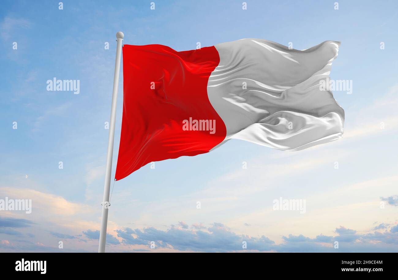 flag of Swiss Armed Forces brigadier general , Switzerland at cloudy ...