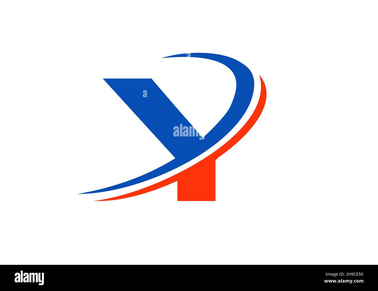 Y logo design Stock Vector Images - Alamy