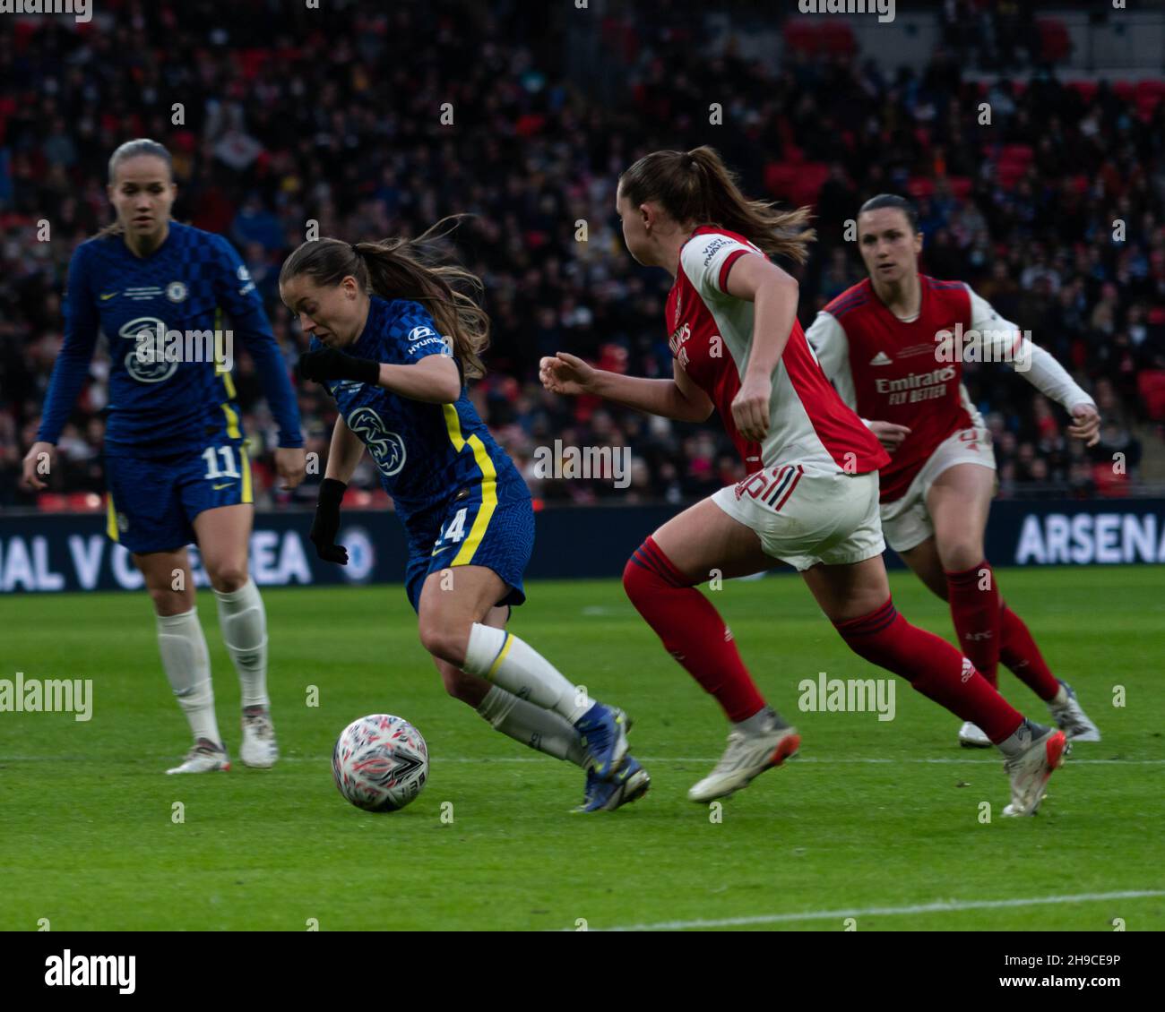Arsenal v Chelsea - Vitality Womens FA Cup Final at Wembley Stadium ...
