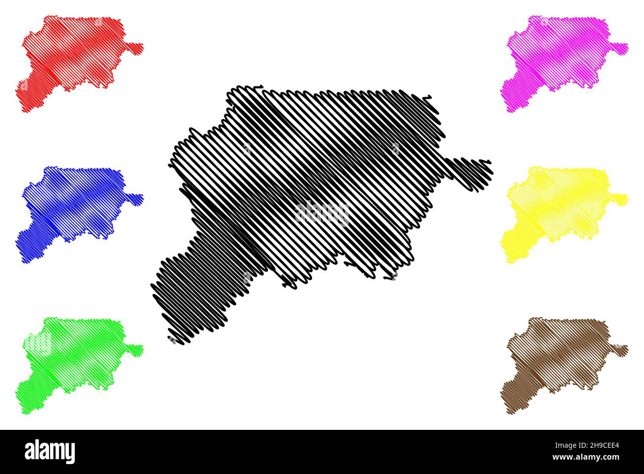 Jalgaon district (Maharashtra State, Nashik Division, Republic of India ...