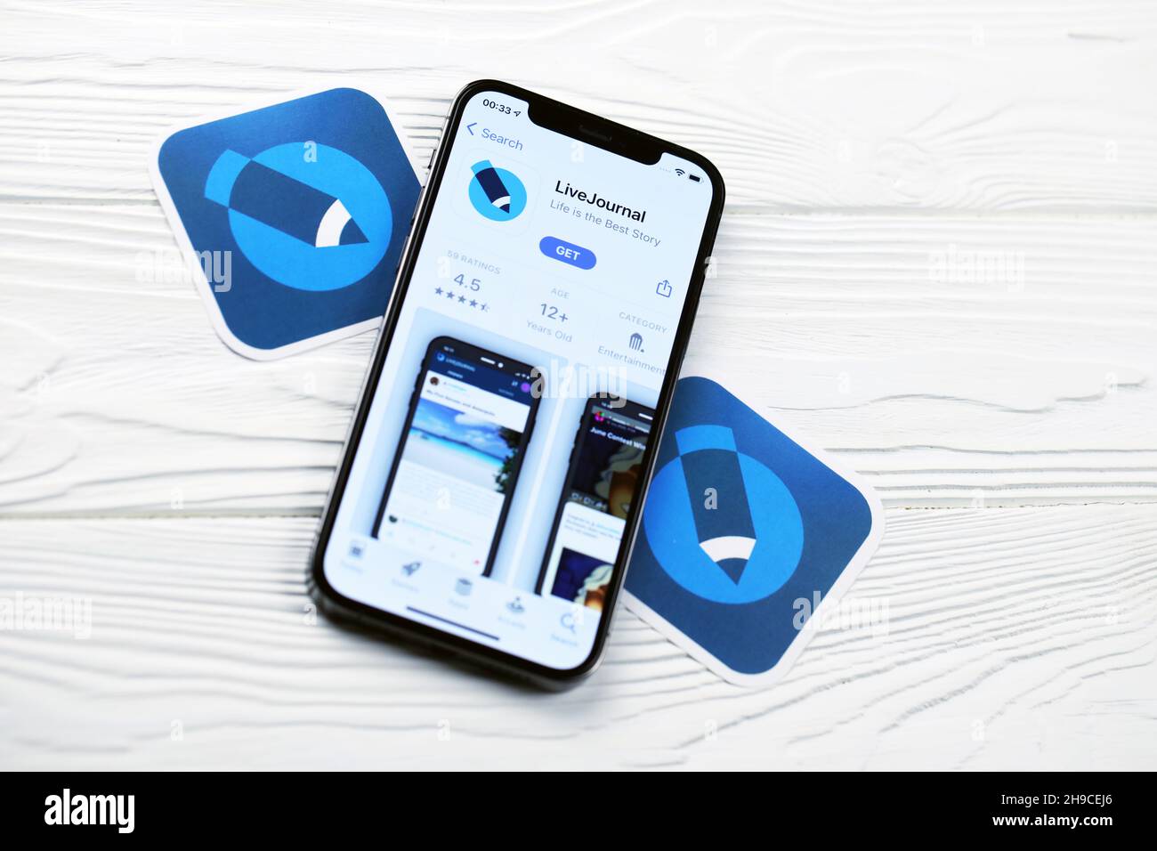 Livejournal logo hi-res stock photography and images - Alamy