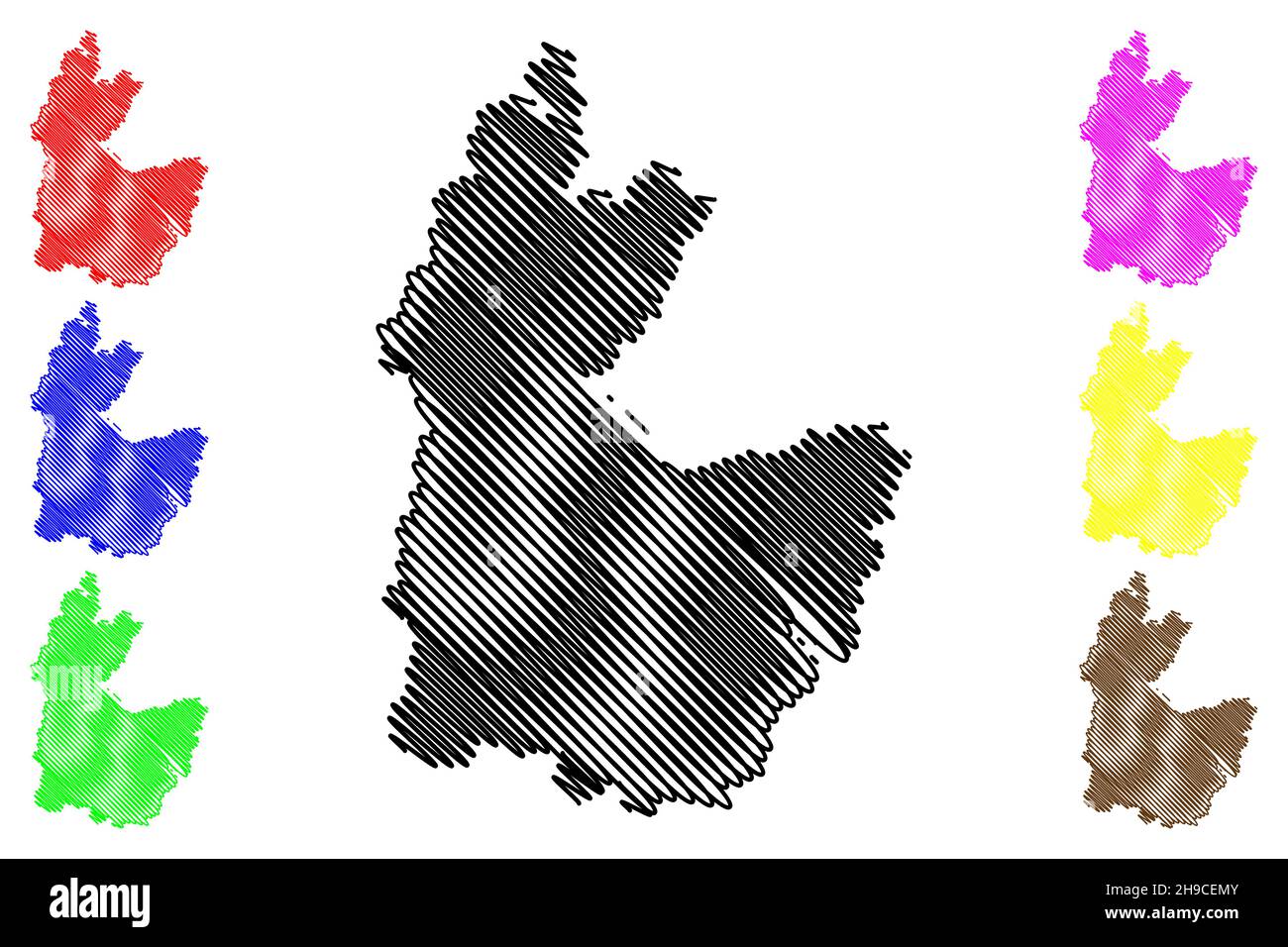 Jalna district (Maharashtra State, Aurangabad Division, Republic of ...