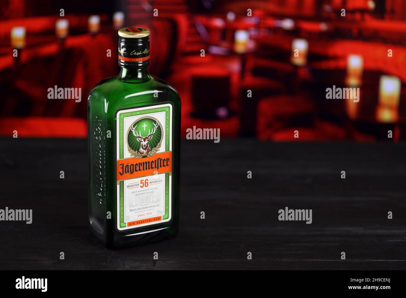 Cold macerated elixir matured in oak hi-res stock photography and ...