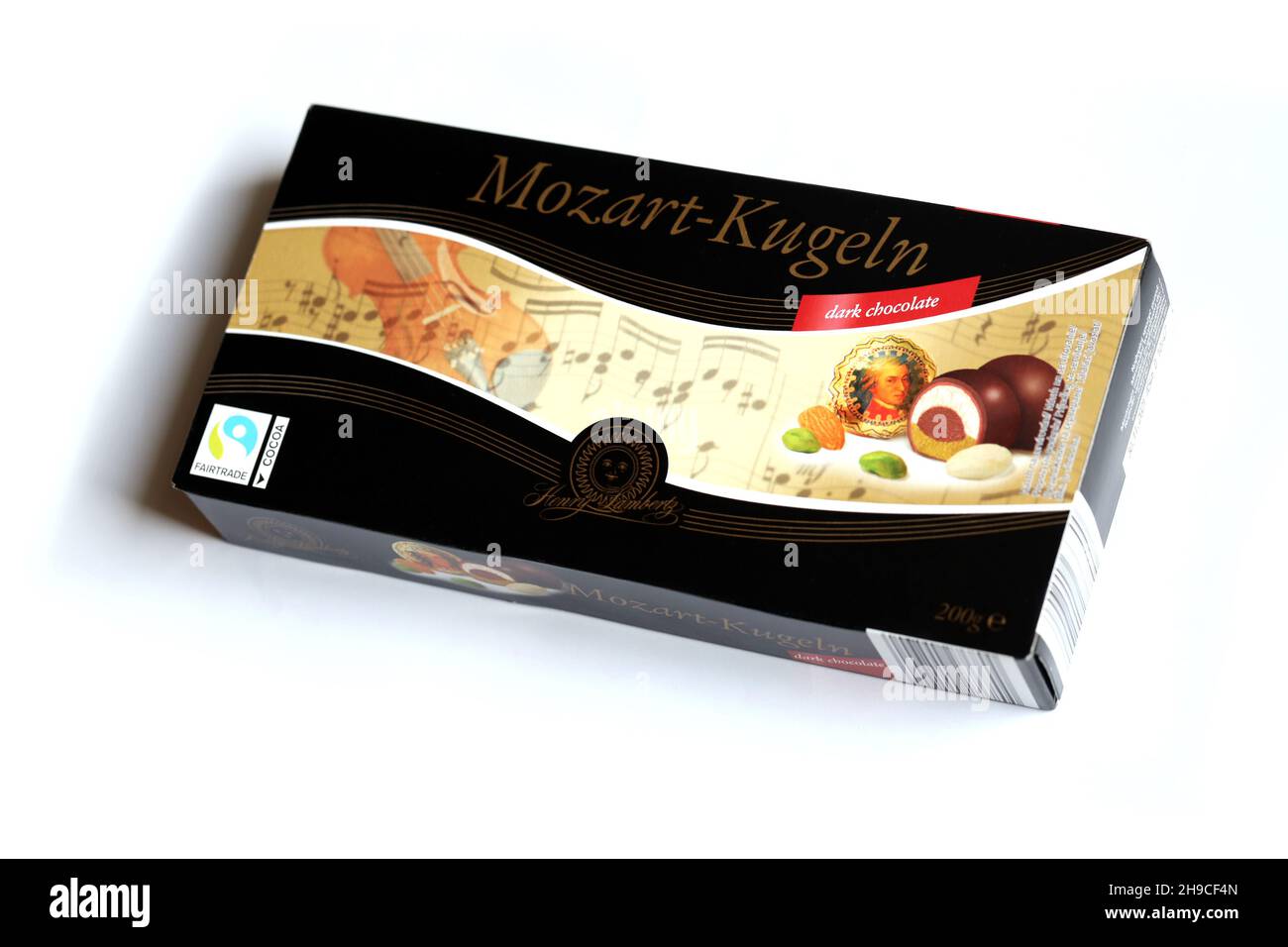 KHARKOV, UKRAINE - April 19, 2021: Henry Lambertz Mozart-Kugeln luxury ...