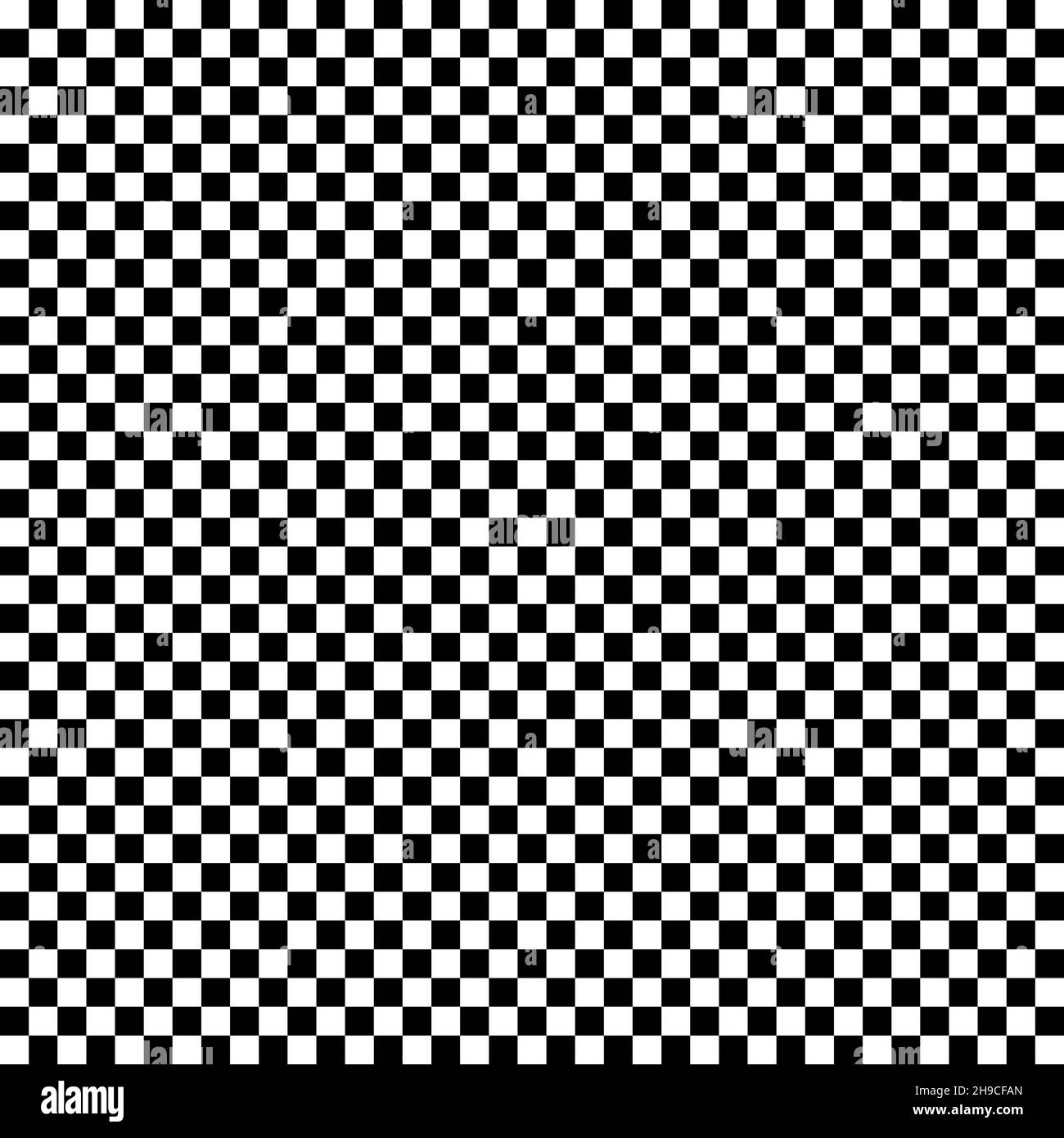 Checker chess square abstract black and white background vector Stock ...