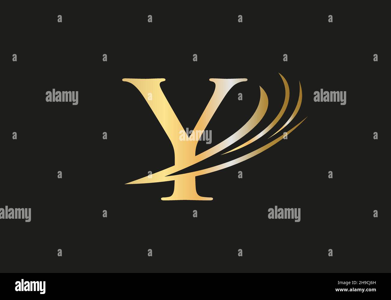 Premium Y logo design, Y letter logo with modern trendy. Y logo design ...